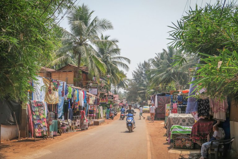Goa Indien - Sommer, Sonne, Palmen & endlose Strände